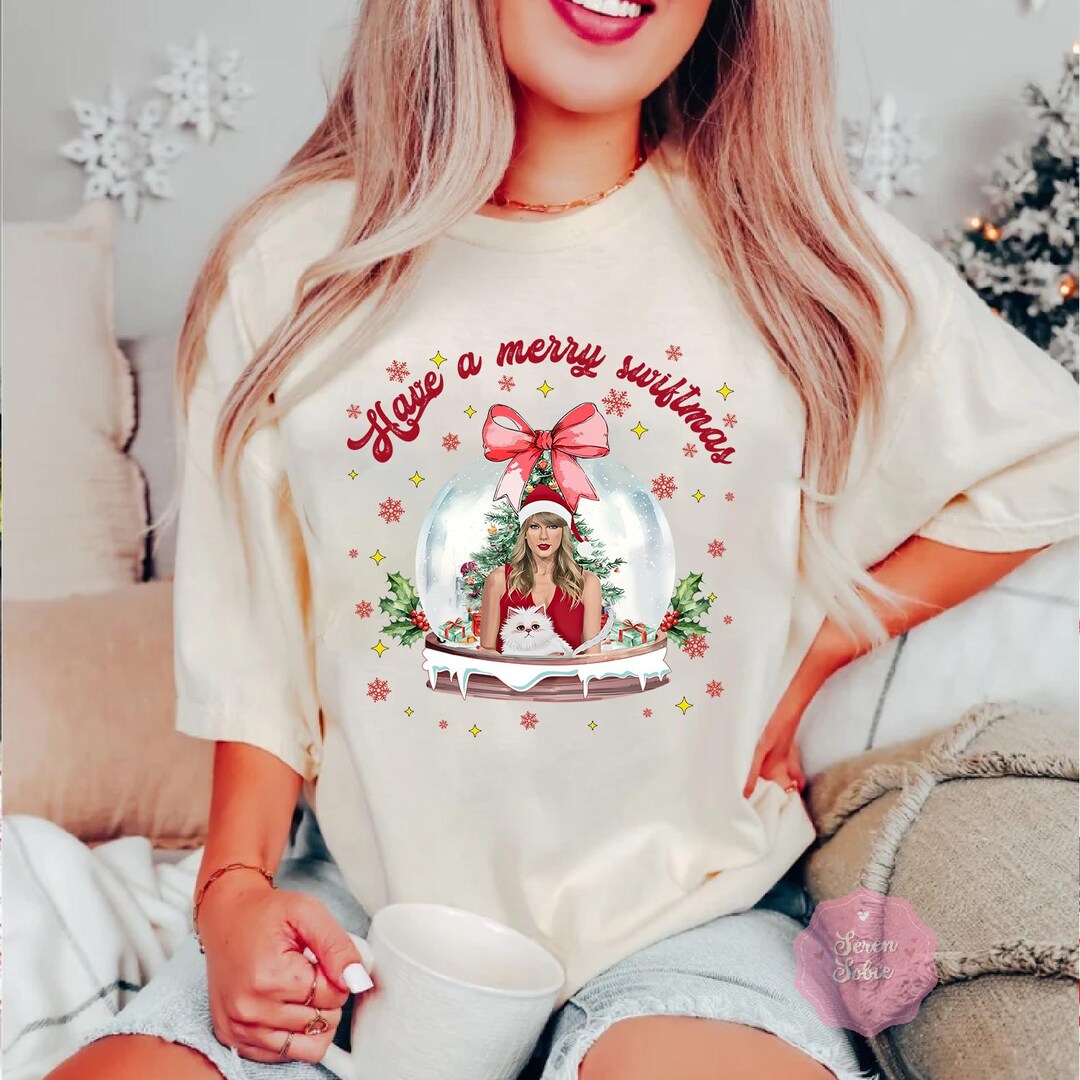 Have A Merry Swiftmas Snow Globe Shirt, Swiftmas Sweatshirt, Cozy ...