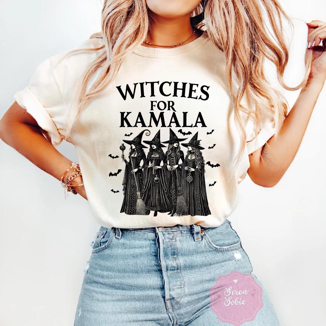 Vintage Witches for Kamala 2024 Shirt, Kamala Harris 2024 Shirt ...