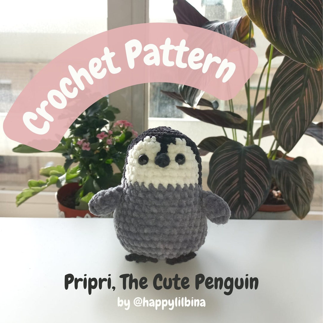 Pripri, the Cute Penguin - Crochet Pattern - Etsy