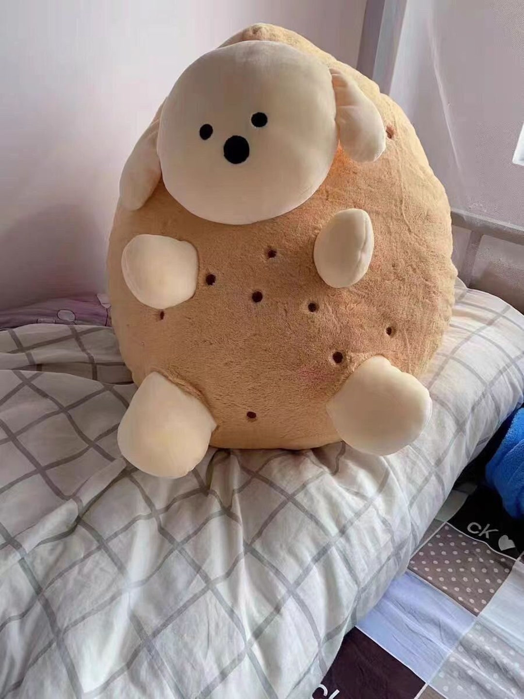 Plush Potato Dog Toy, Puppy Plush Toy, Potato Pillow, Plush Sleeping ...