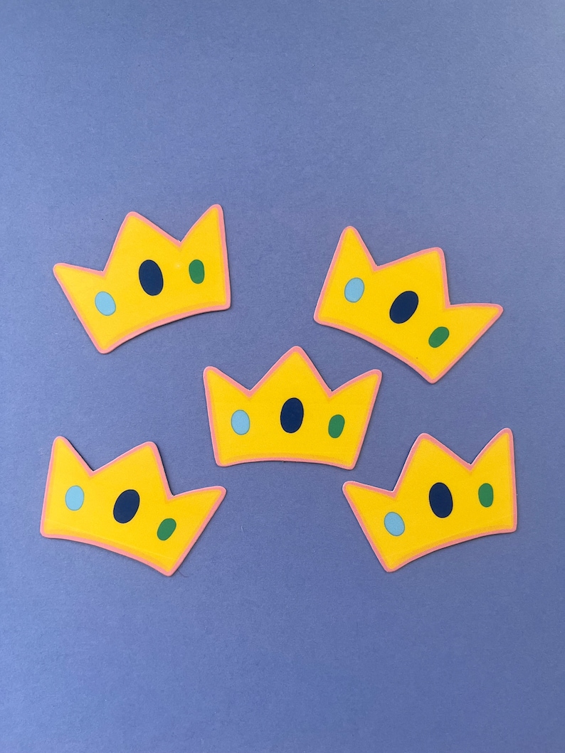 Technoblade Crown Sticker - Etsy