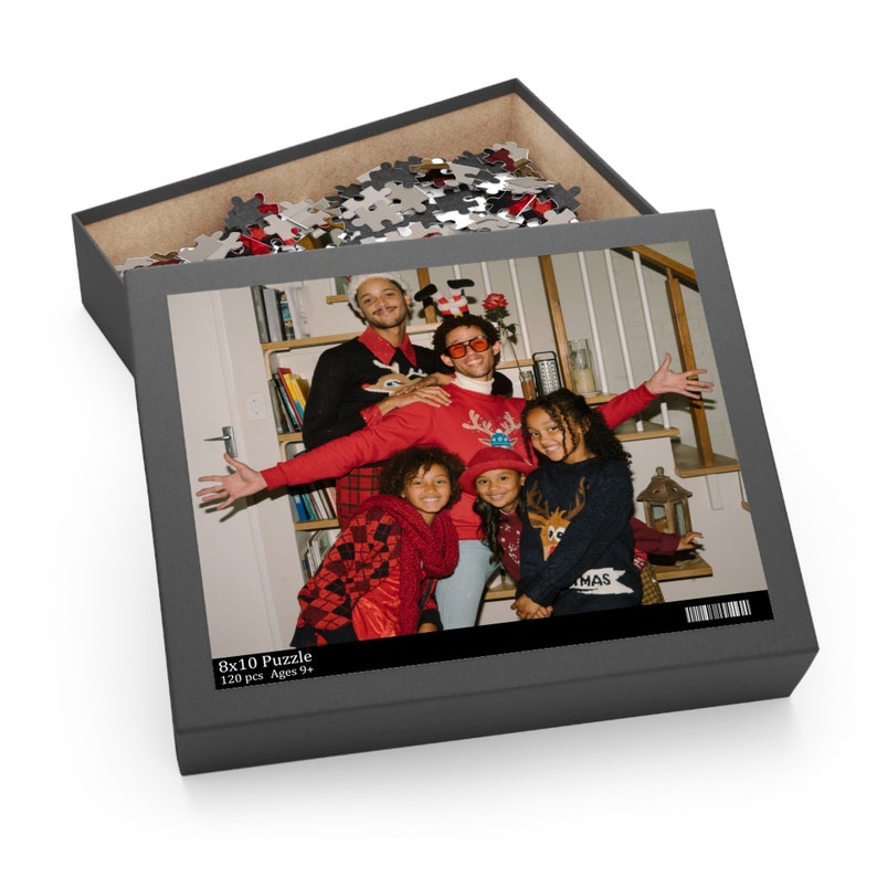 US Made Custom Puzzle From Photo for Christmas Gift, Custom Jigsaw ...