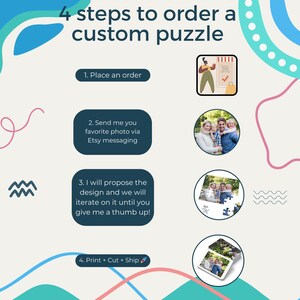 US Made Custom Puzzle From Photo for Christmas Gift, Custom Jigsaw ...