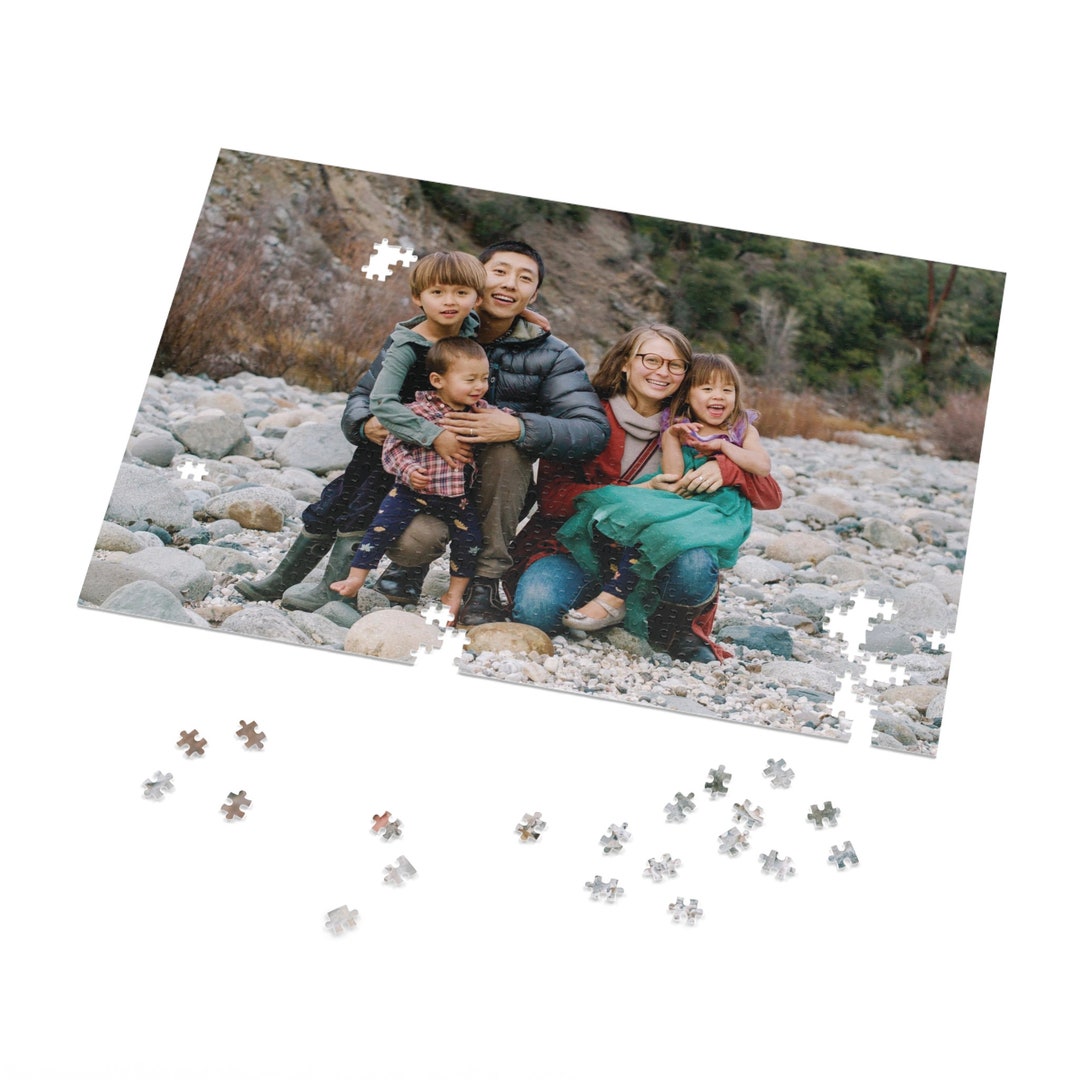 Custom Family Photo Puzzle, Family Photo Puzzle, Custom Puzzle, Custom ...