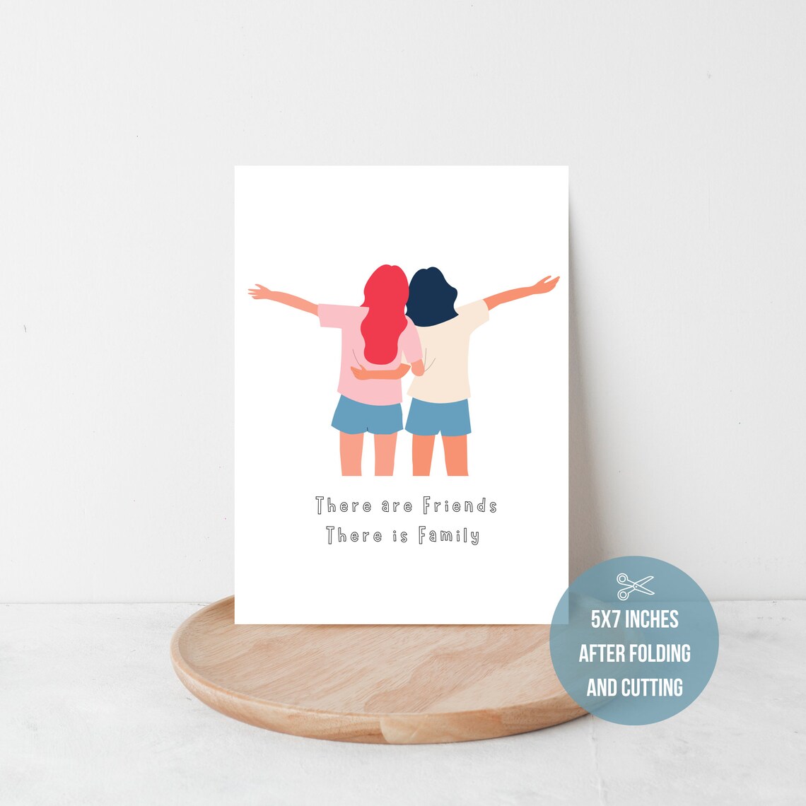 Funny Best Friend Card, Printable Bestie Card, Card for Her, Card for ...