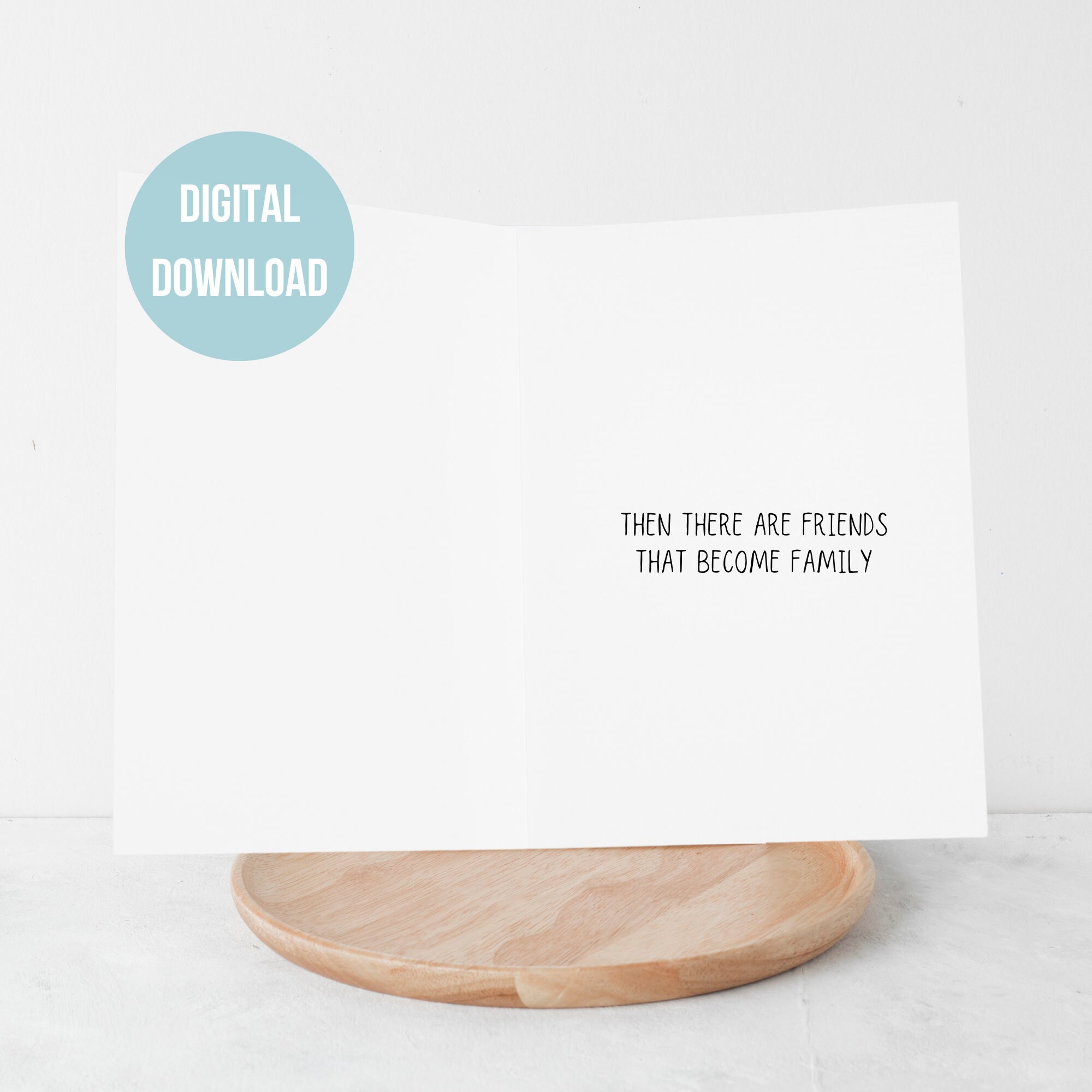 Funny Best Friend Card, Printable Bestie Card, Card for Her, Card for ...