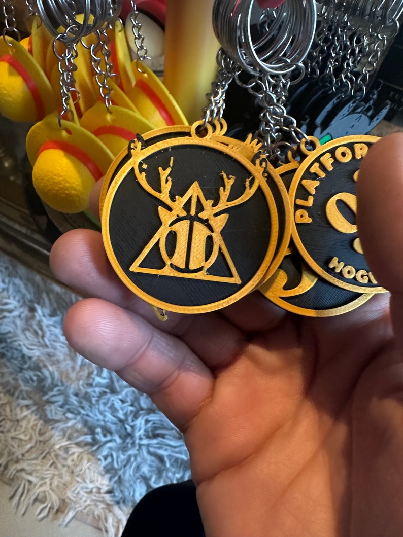 Harry Potter Key Ring - Etsy