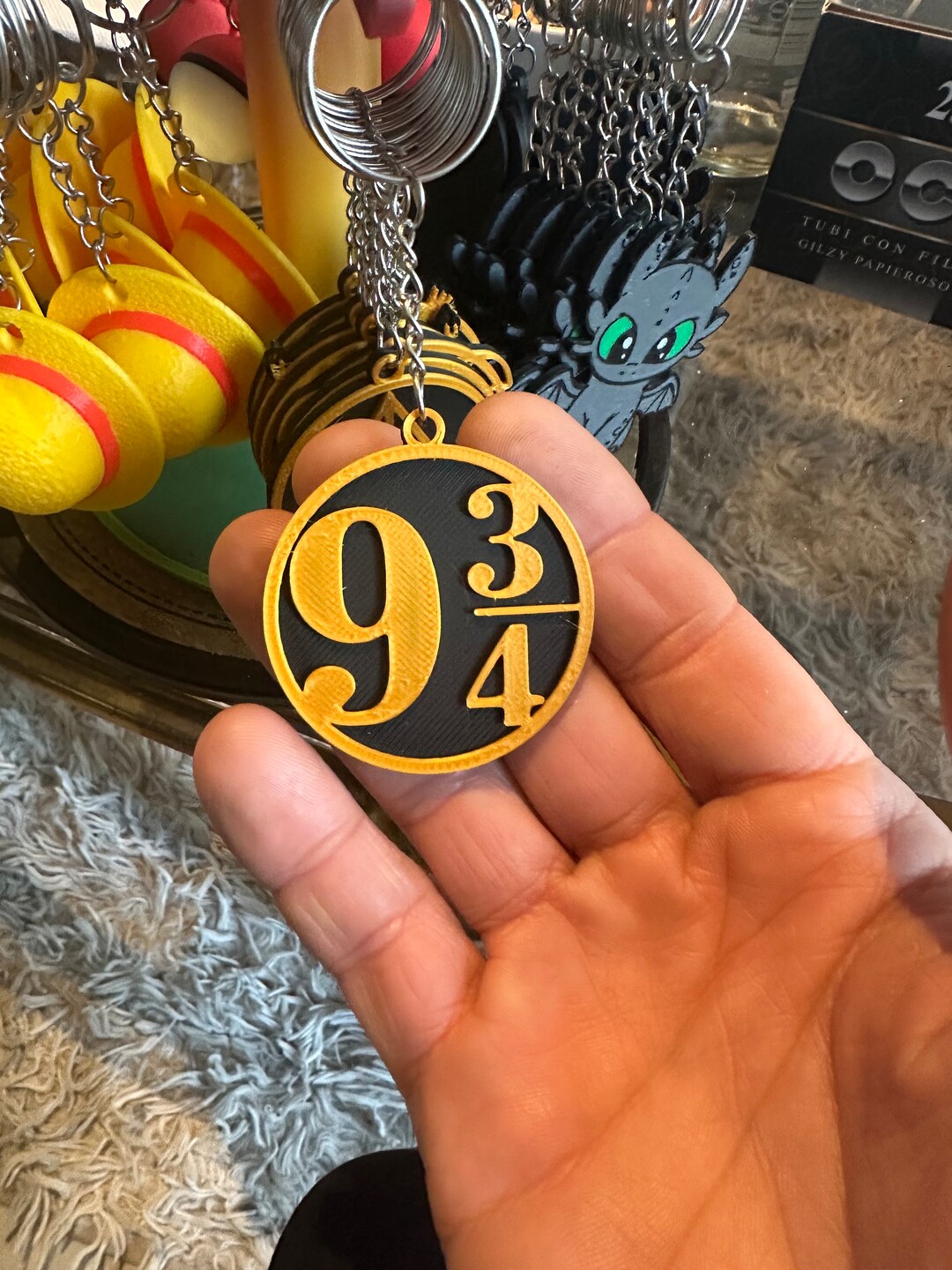 Harry Potter Key Ring - Etsy