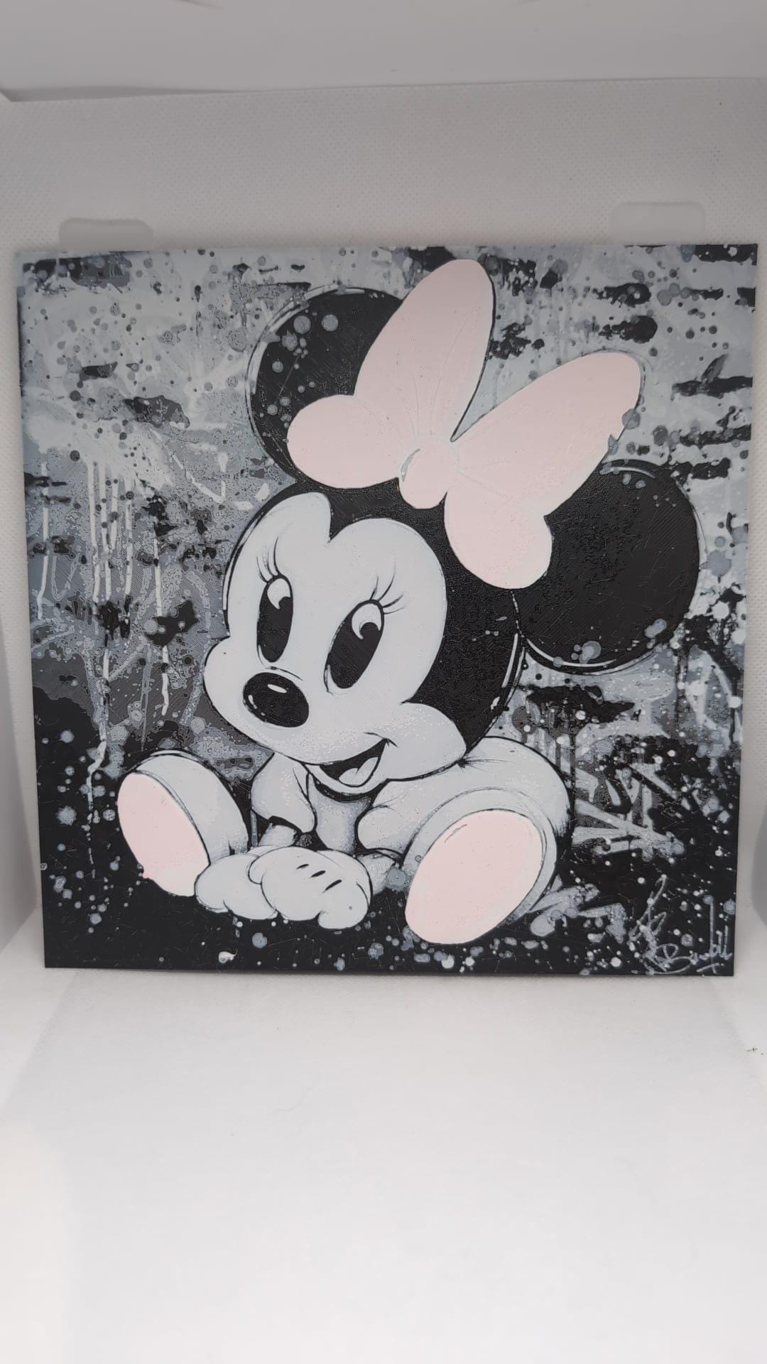 Minnie Mouse 3D Printed Picture - Etsy