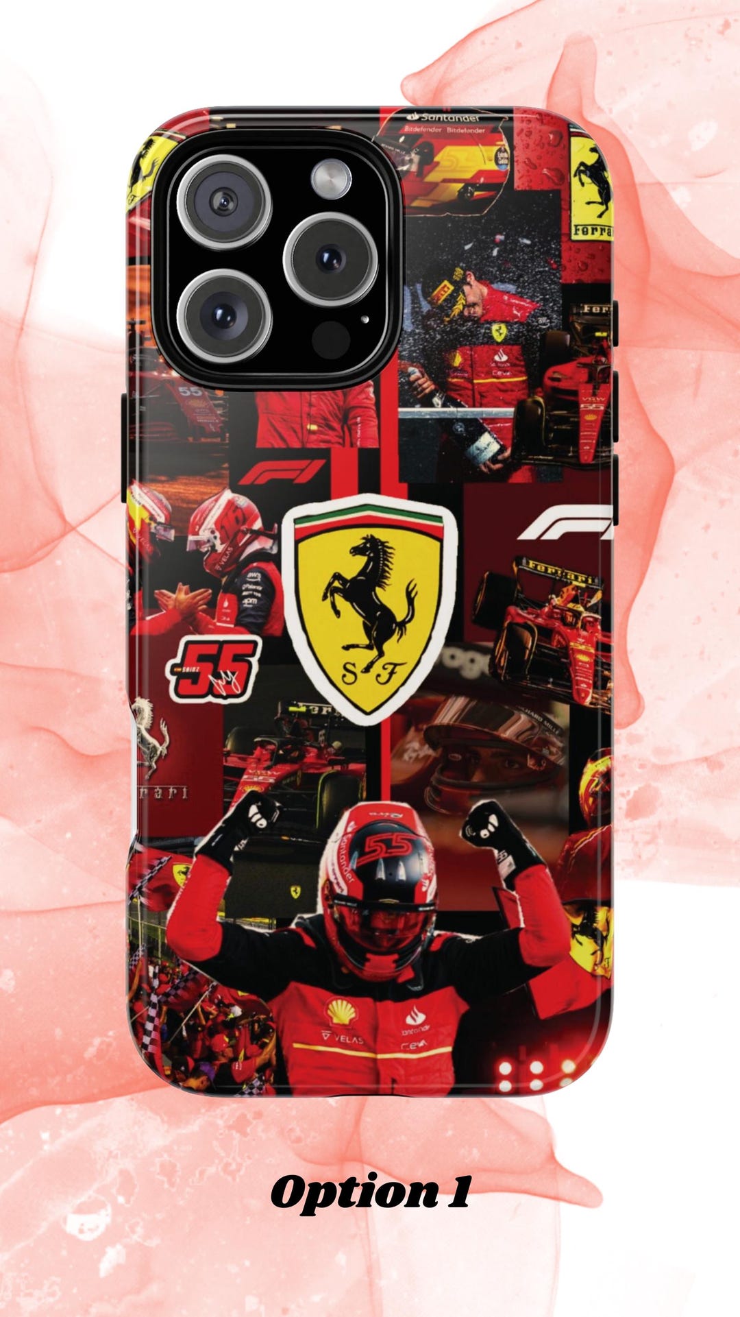 Ferrari Formula 1 Tough Cases, Race Car Phone Covers, Sports Phone ...