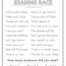 Reading Race Activity 1 - Etsy