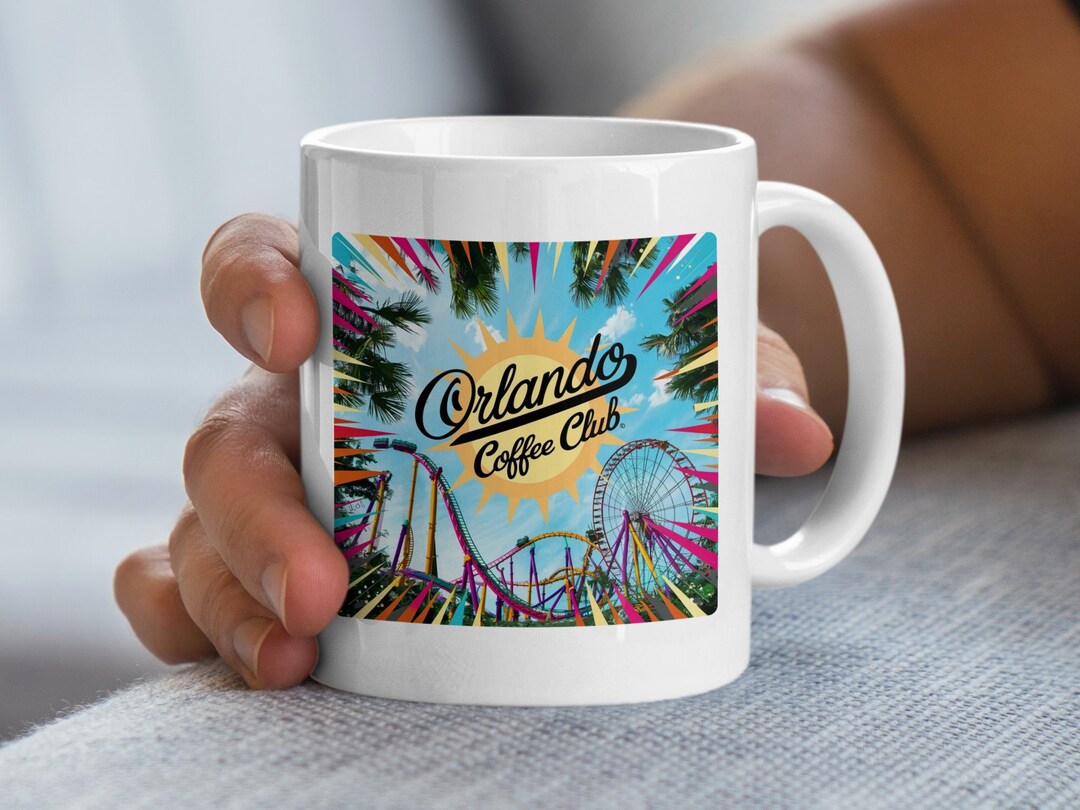 Orlando Coffee Club Mug, Florida Mug, Orlando Mug, Collectible Mug ...