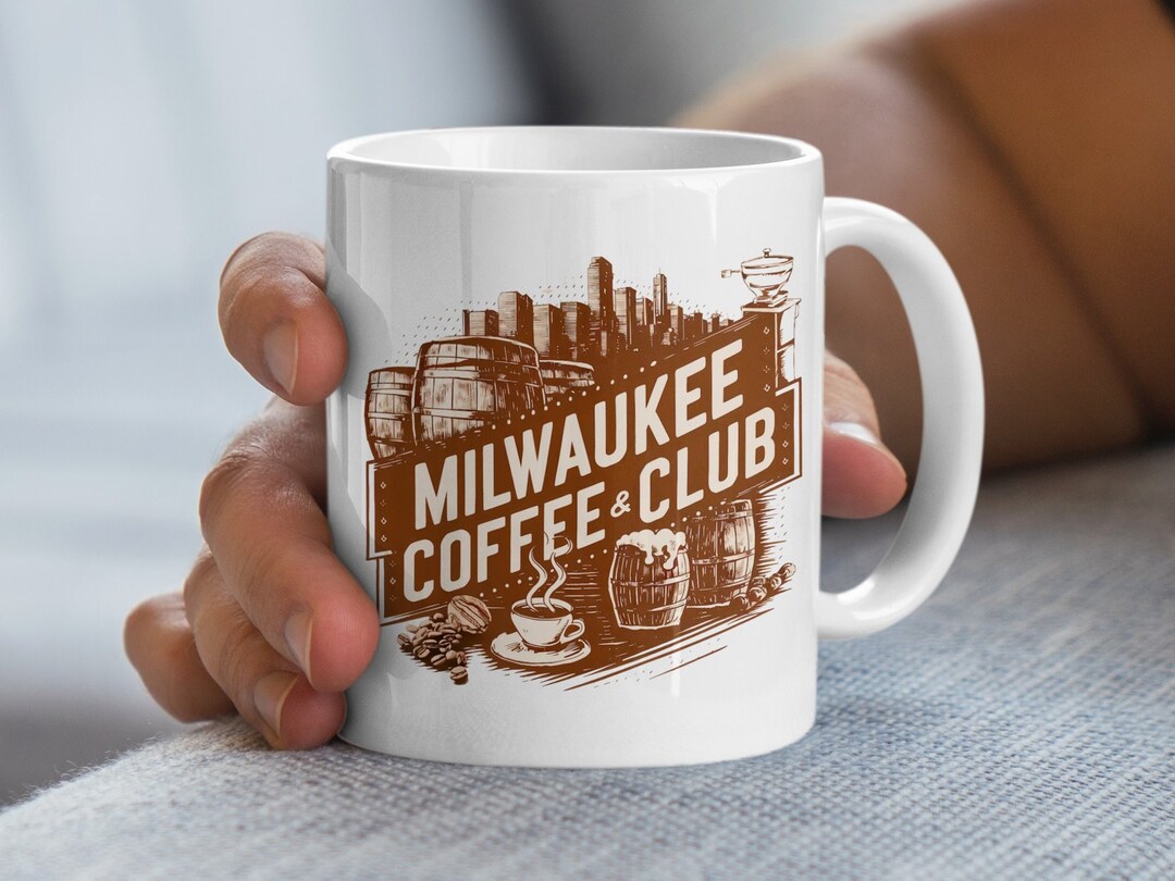 Milwaukee Coffee and Club Vintage Style Mug, Collectable Mug, Coffee ...