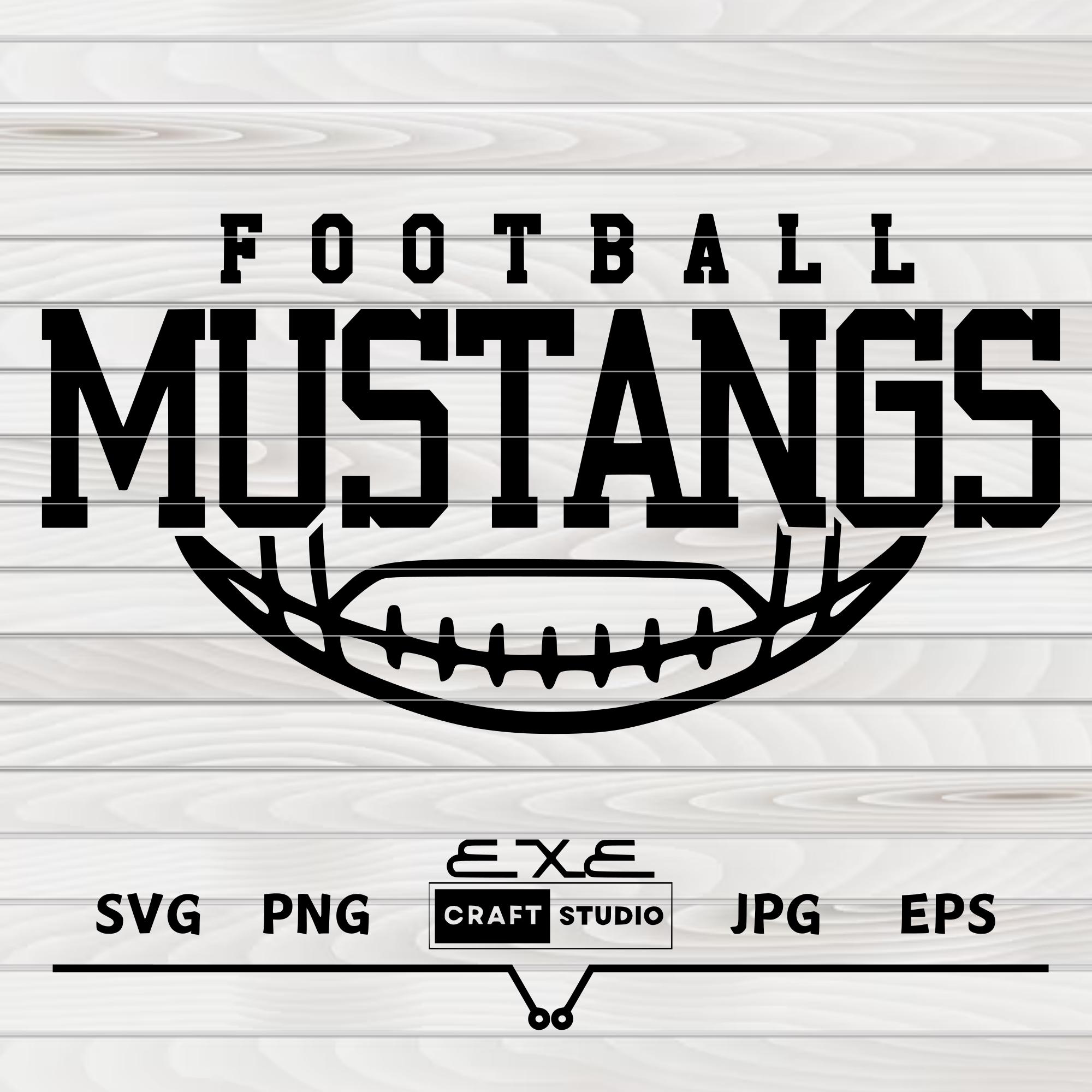 Football Svg, Mustangs Football Svg, Mustang Svg, Mustangs Svg ...