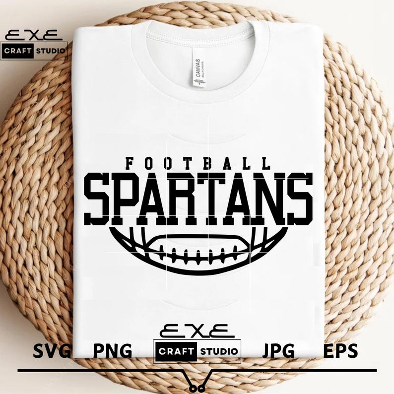 Spartans Football Svg, Football Svg, Spartan Svg, Spartans, Football ...