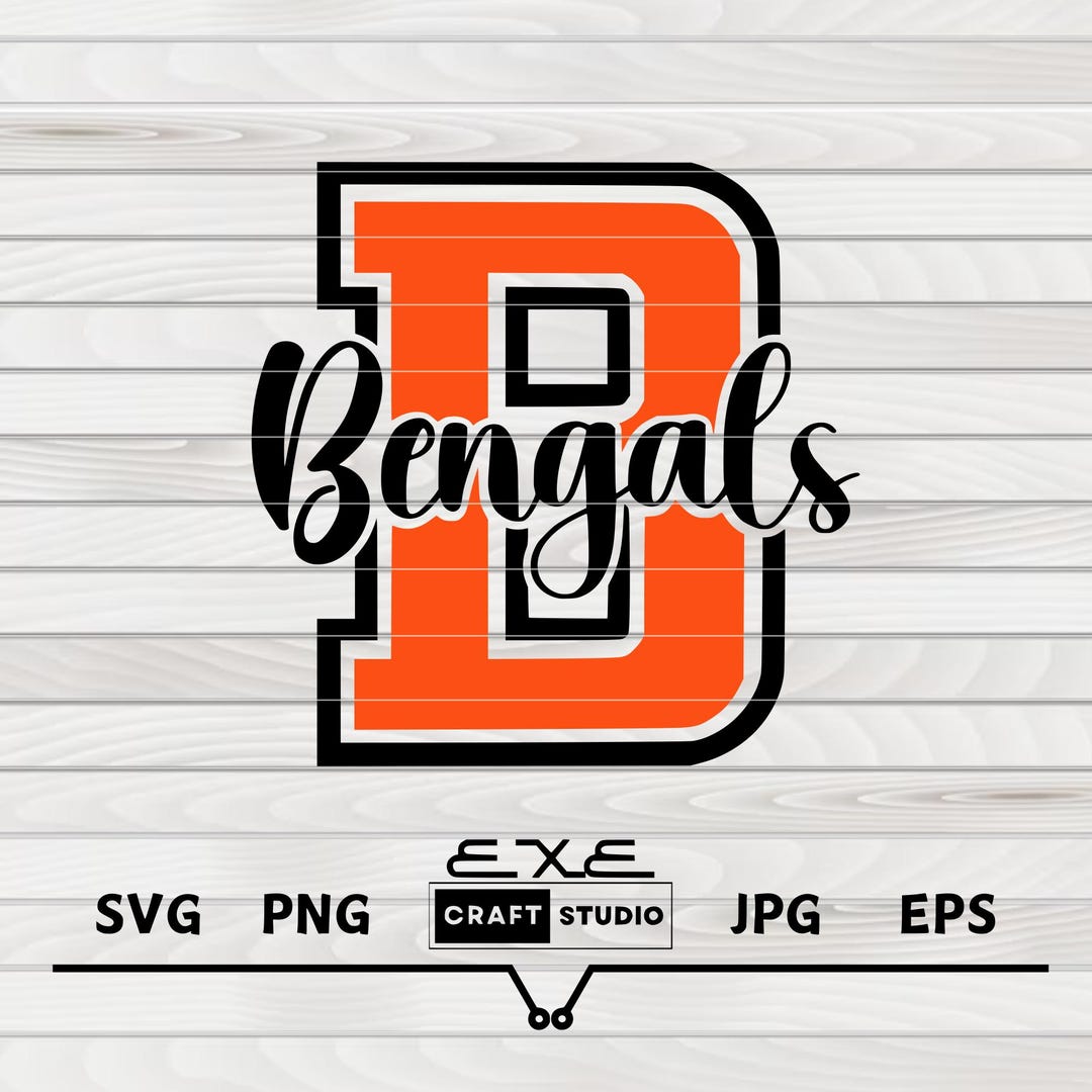 Bengals Svg, Bengals Mascot Svg, Bengals Cheer Svg, Bengals Shirt Svg ...