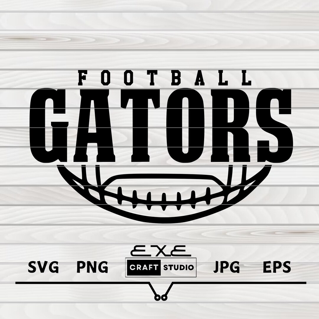Gators Football Svg, Gators Svg, Football Svg, Gator, Sublimation Png ...