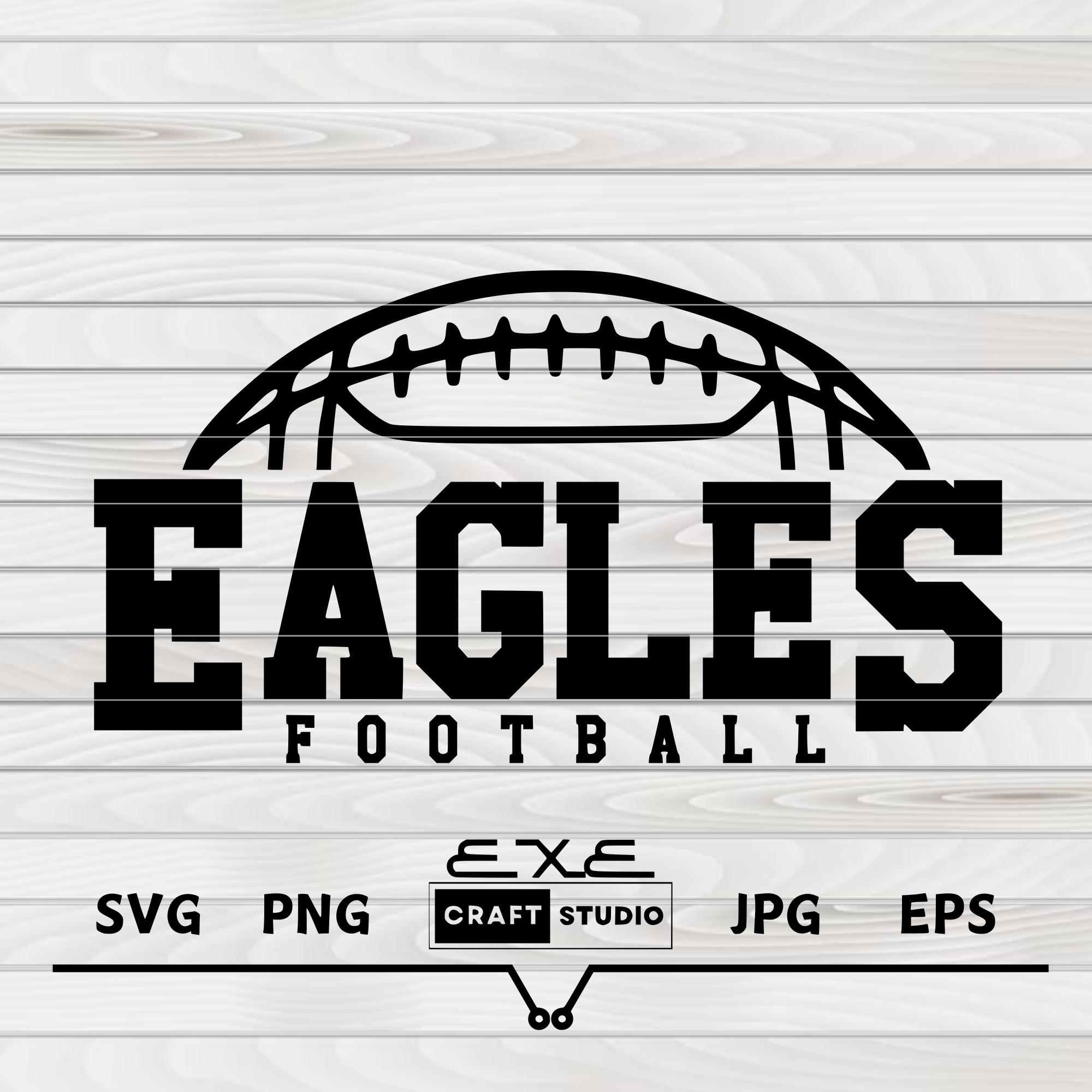Eagles Football Svg, Eagles Svg, Football Svg, Eagle Football Svg ...