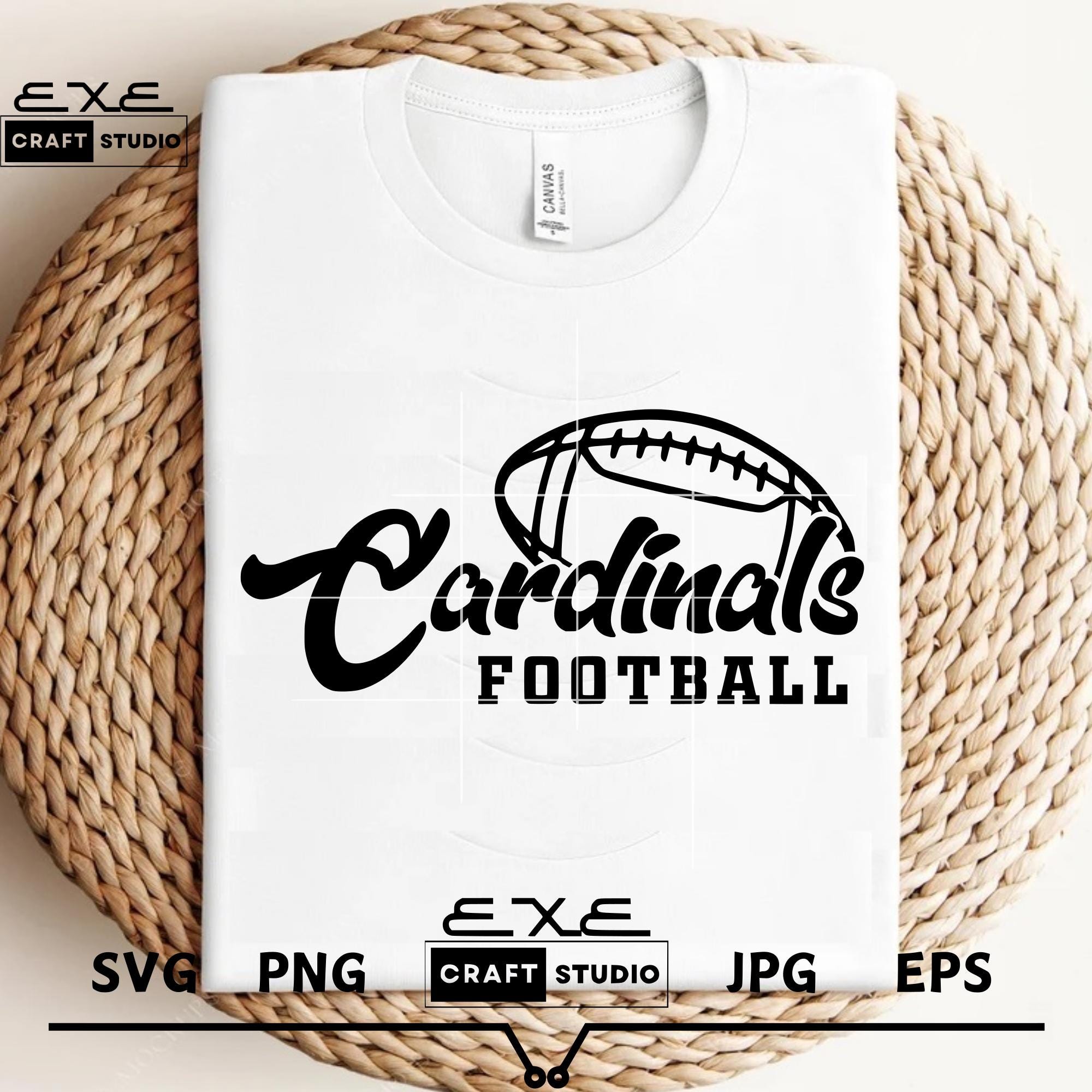 Cardinal Football, Football Svg, Cardinal, Cardinals, Cardinals ...