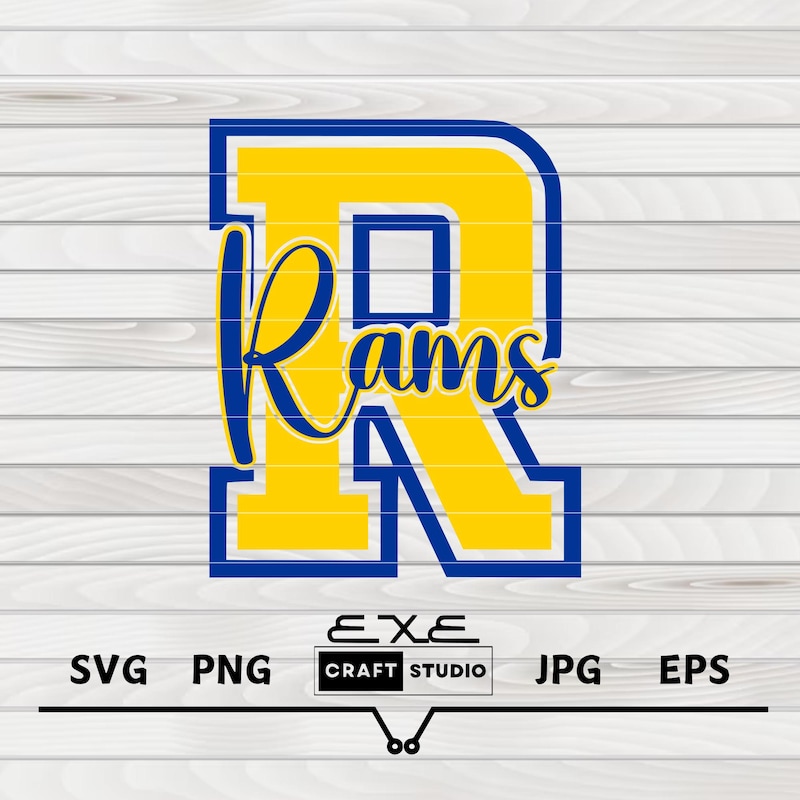 Rams Svg - Etsy