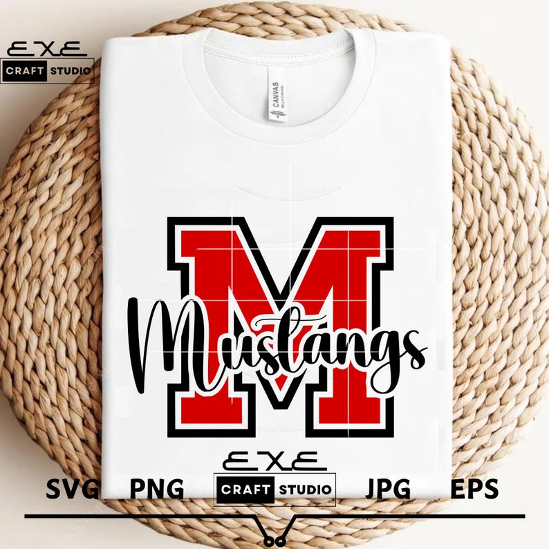 Mustangs Svg, Mustangs Mascot Svg, Mustangs Cheer Svg, Mustangs Shirt ...