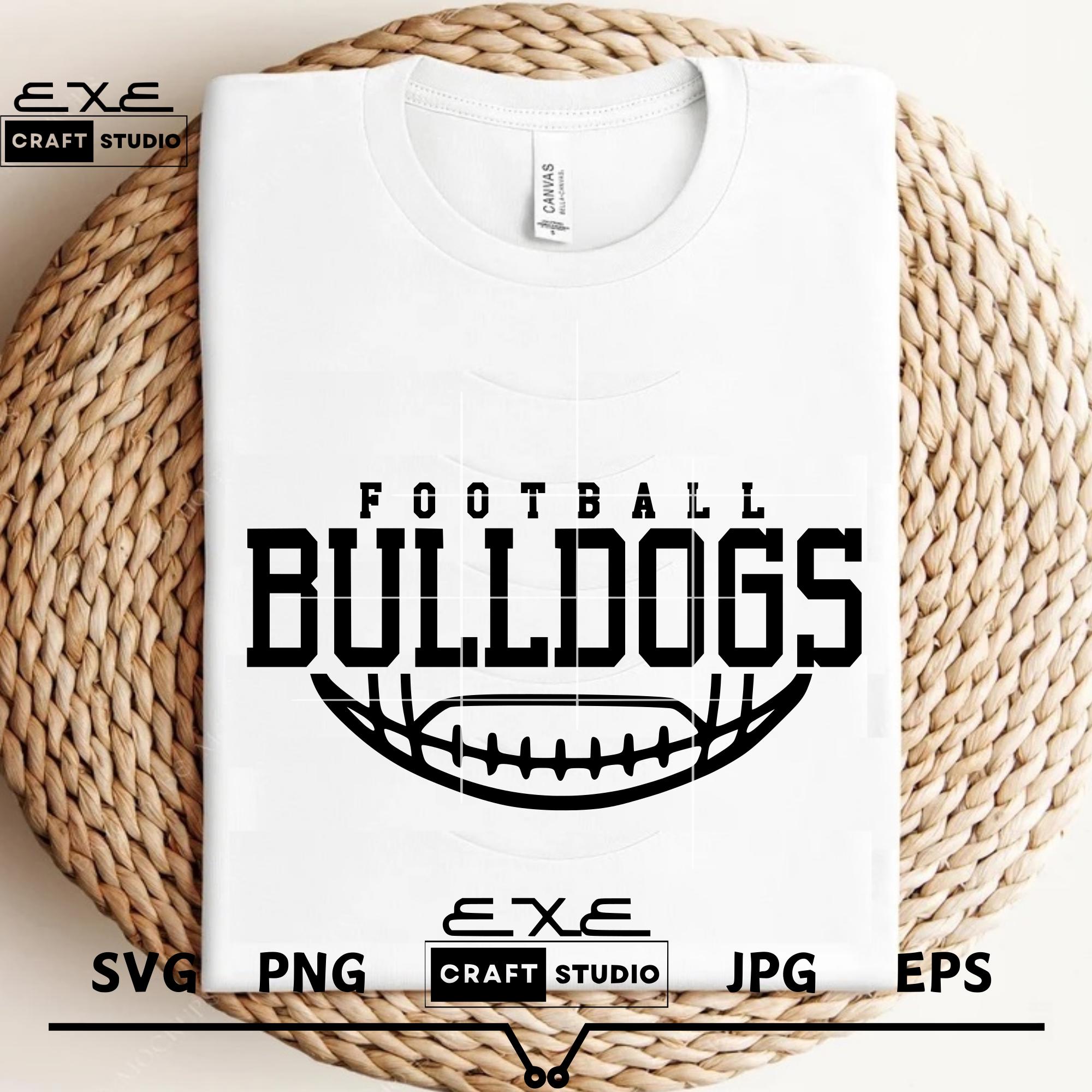 Bulldogs Football Svg, Bulldogs Svg, Football Svg, Bulldogs Shirt Svg ...