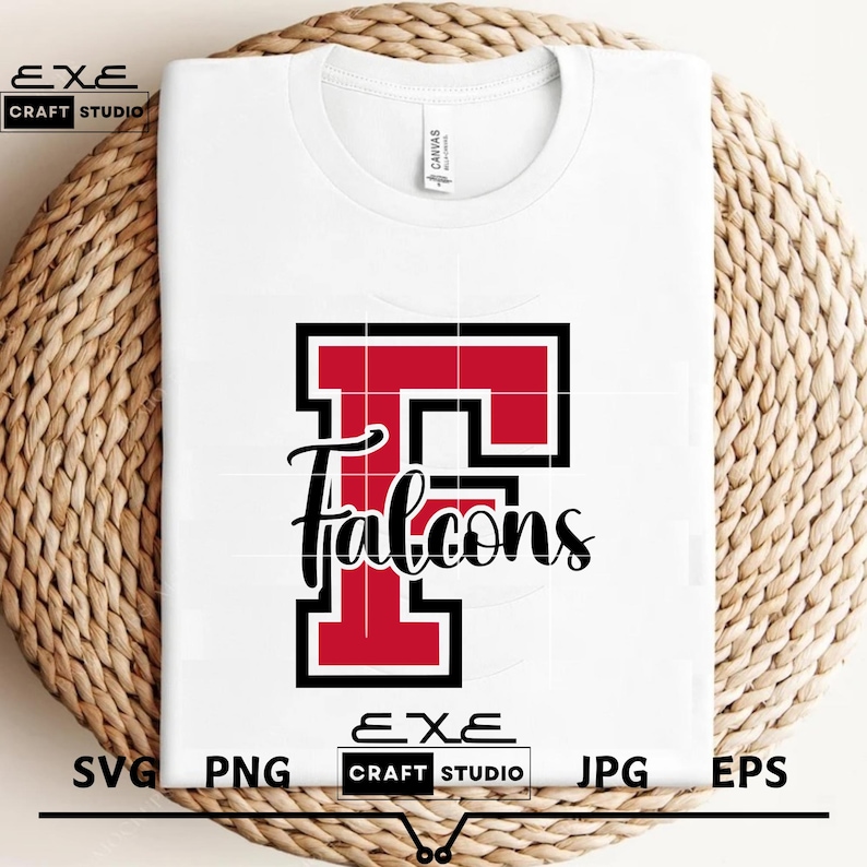 Falcons Svg, Falcons Mascot Svg, Falcons Cheer Svg, Falcons Shirt Svg ...