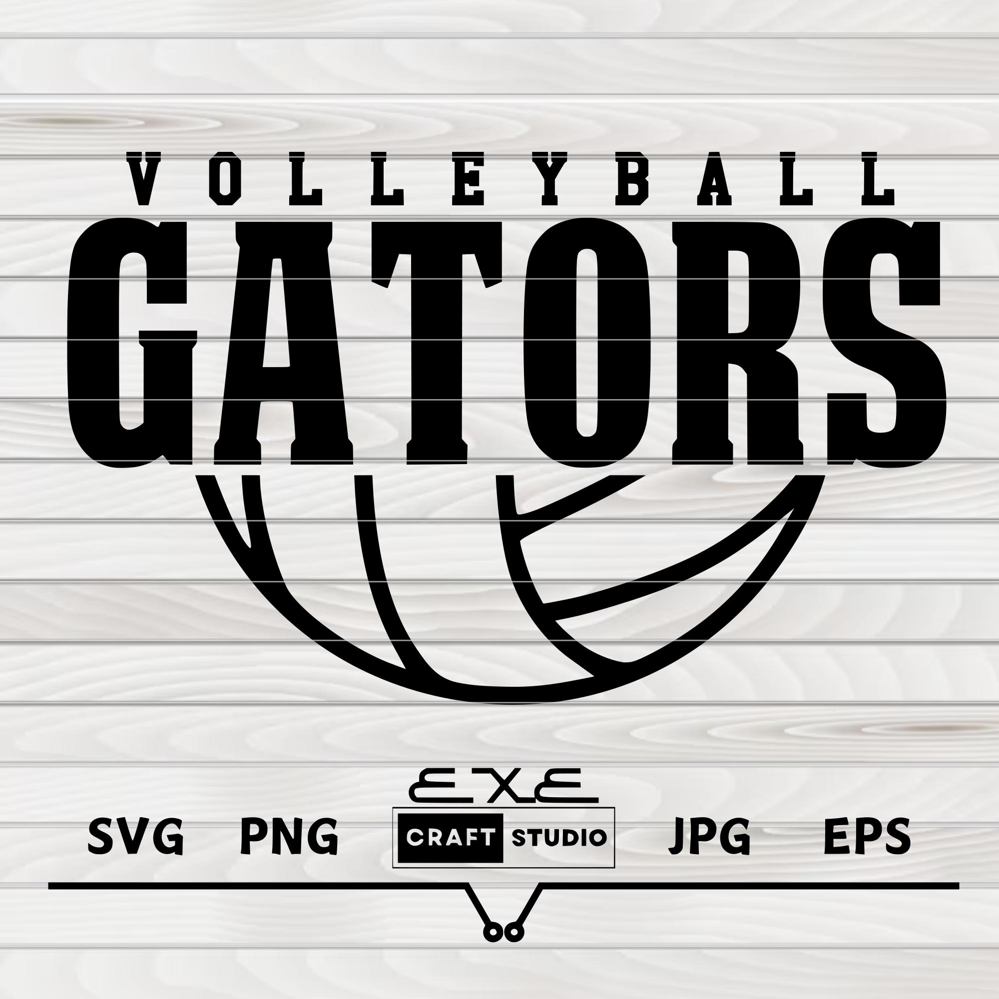 Gators Svg, Gators Volleyball Svg Png Eps, Volleyball Svg, Gator ...