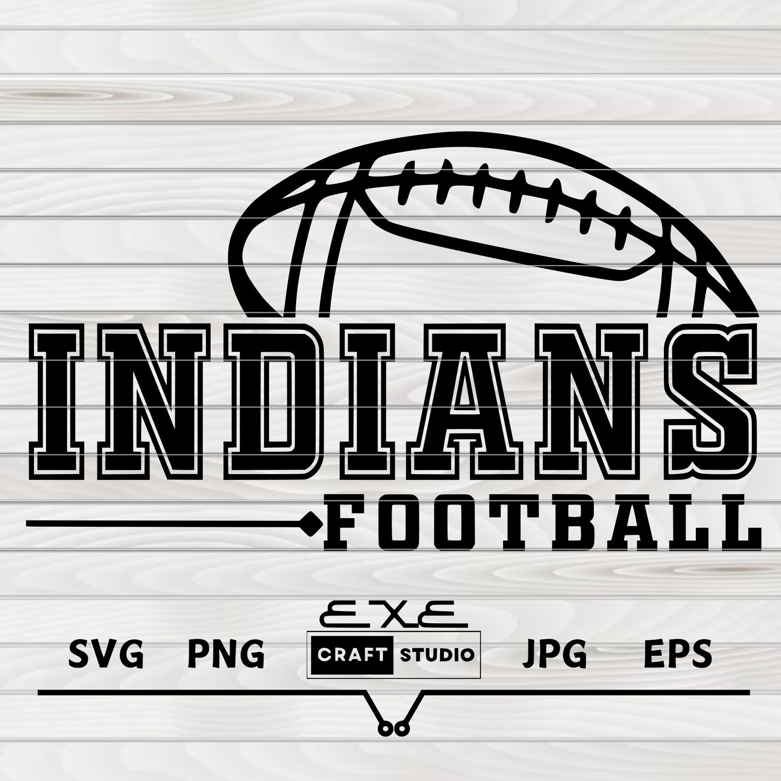 Football Svg, Indians Football SVG, Indians Svg, Indian, Football Svg ...