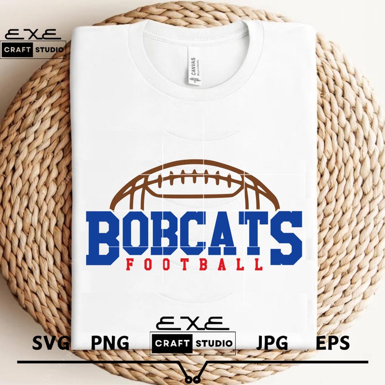 Bobcats Football Svg, Bobcats Svg, Football Svg, Bobcats Shirt Svg ...