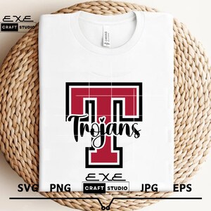 Trojans Svg, Trojans Mascot Svg, Trojans Cheer Svg, Trojans Shirt Svg ...