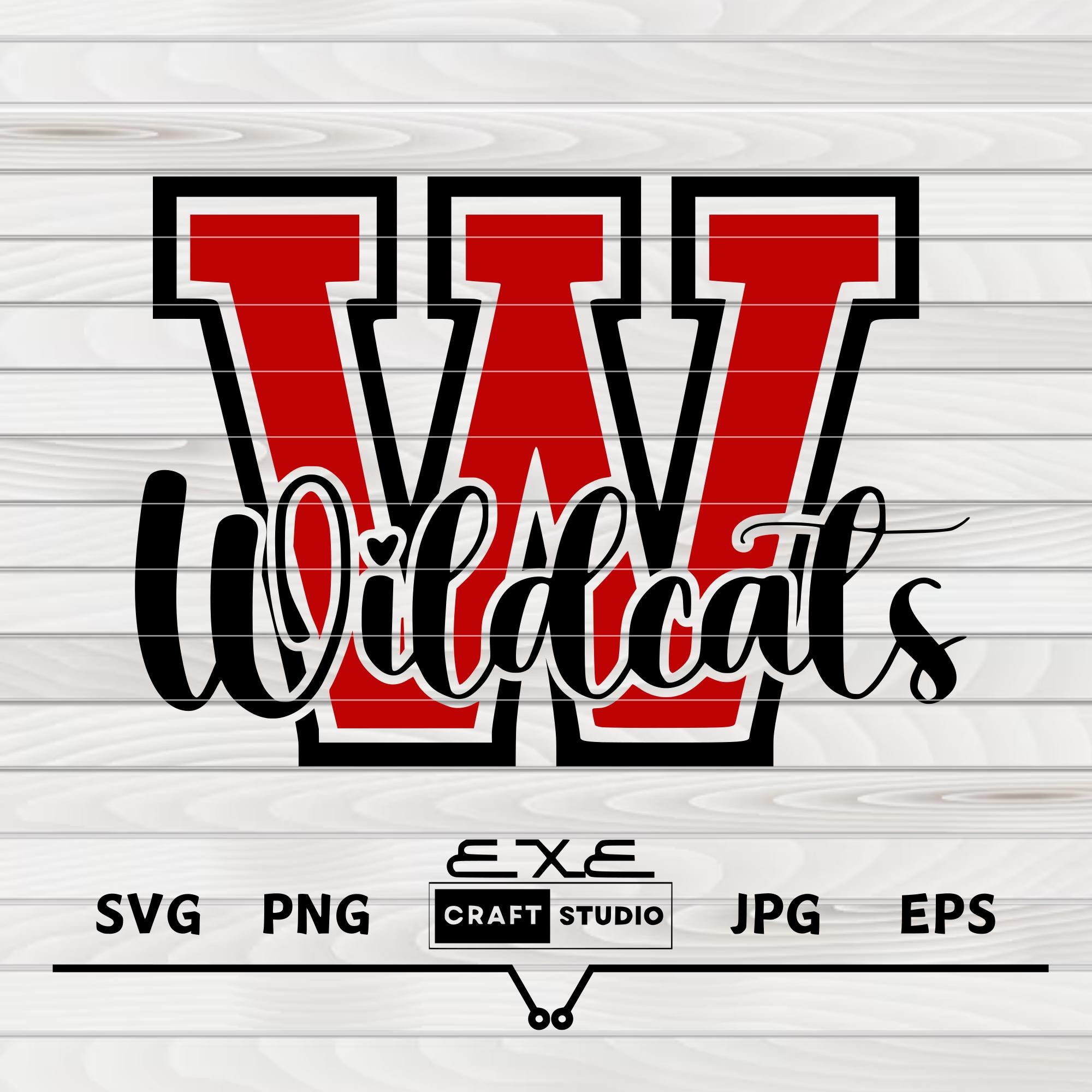 Wildcats Svg, Wildcats Mascot Svg, Wildcats Cheer Svg, Wildcats Shirt ...