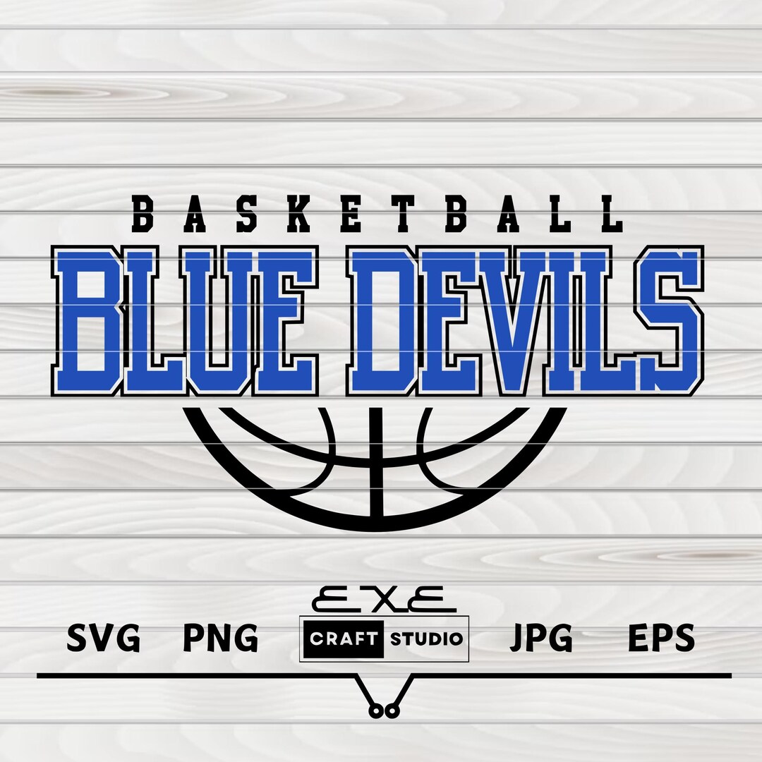 Blue Devils Svg, Blue Devils Basketball Svg, Blue Devils Cheer ...