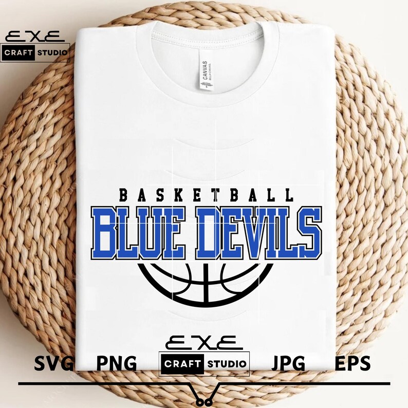 Blue Devils Svg, Blue Devils Basketball Svg, Blue Devils Cheer ...