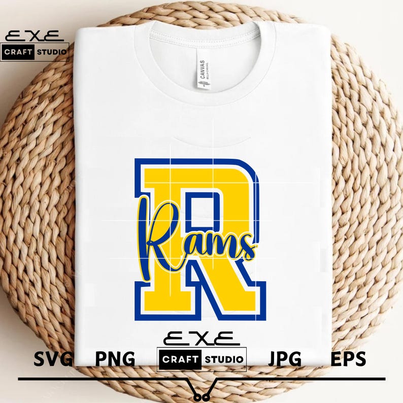 Rams Svg, Rams Mascot Svg, Rams Svg, Rams Cheer Svg, Rams Shirt Svg ...