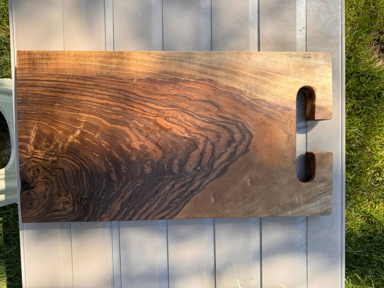 Handmade Walnut Chopping Board Custom Wooden Cutting Board Rustic ...