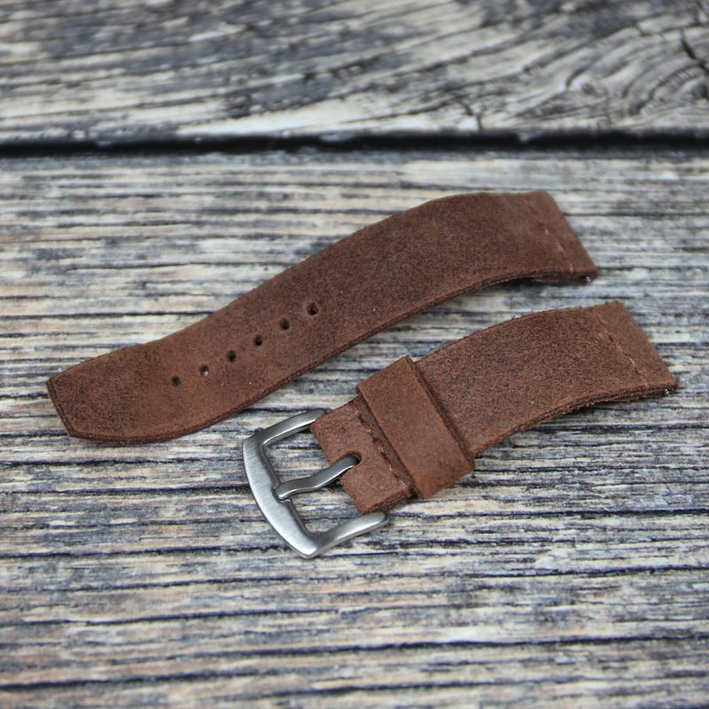 Leather Watch Band - Etsy