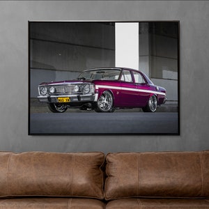 Ford XW Falcon GT Poster Print - GTHO / Australian Classic Car | 3 ...