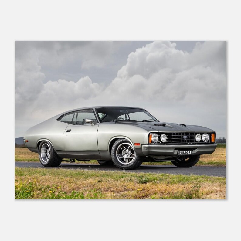 Ford XC Falcon Hardtop Poster Print - Etsy Australia