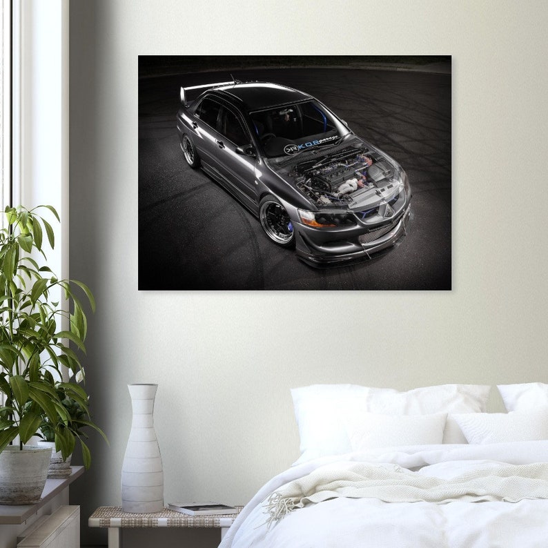 Mitsubishi Evolution Evo Poster Print - Japanese / JDM / Classic Car ...