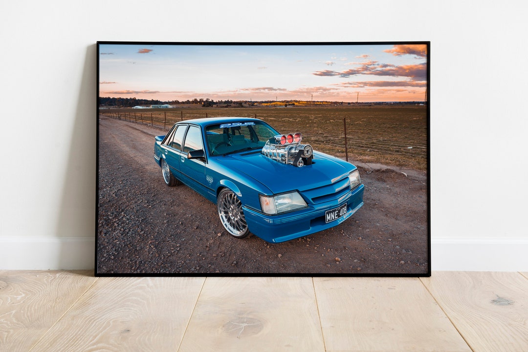 Holden VK Commodore 'blue Meanie' Poster - Etsy