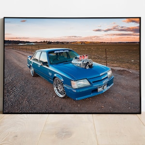 Holden VK Commodore 'blue Meanie' Poster HDT / Brock / Australian - Etsy