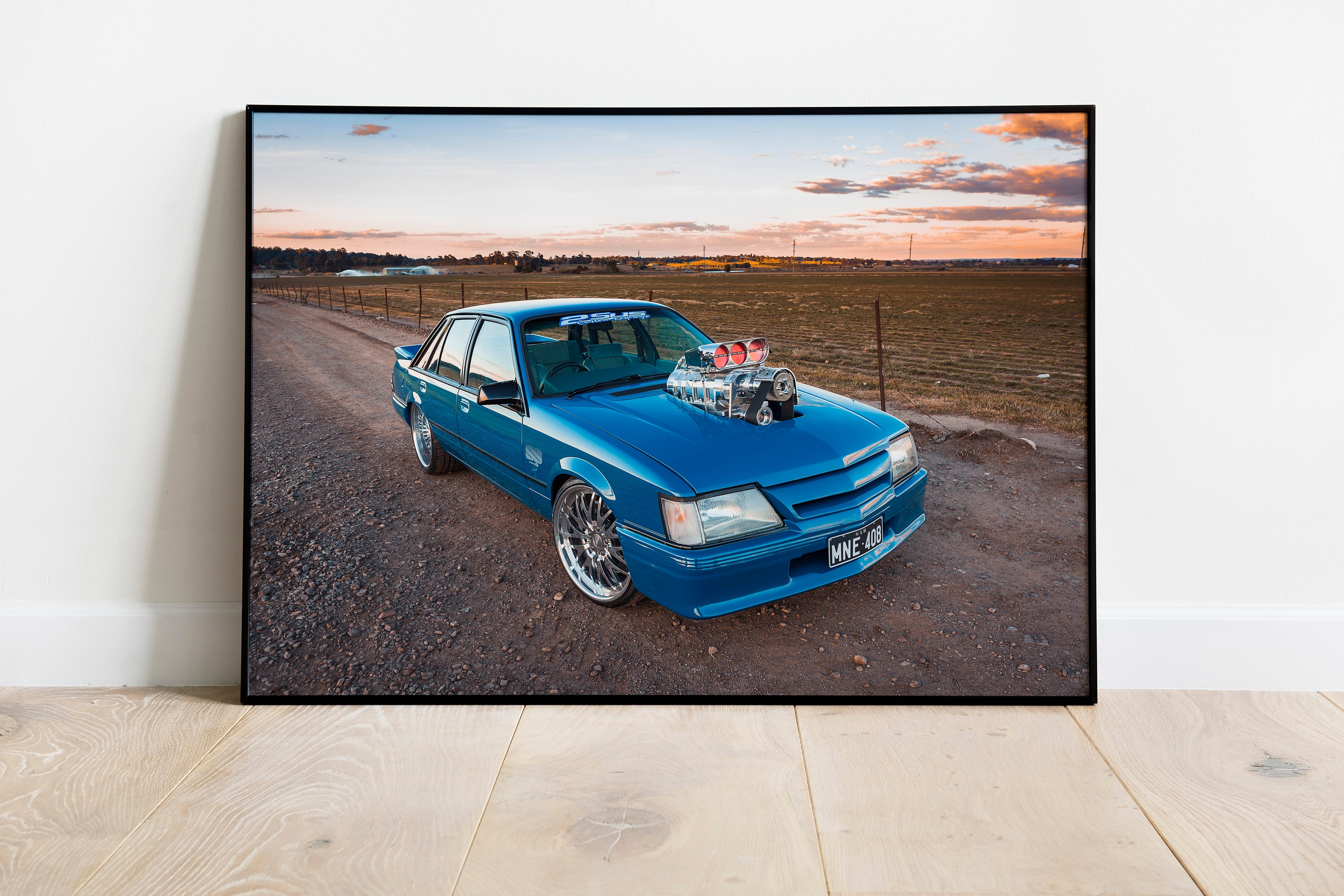 Holden VK Commodore 'blue Meanie' Poster - HDT / Brock / Australian - Etsy