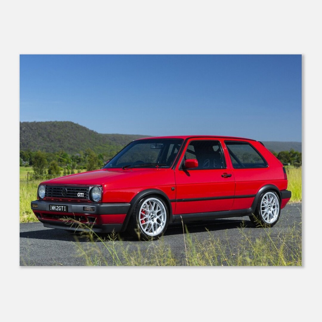 Volkswagen VW Golf GTI Poster Print - Etsy