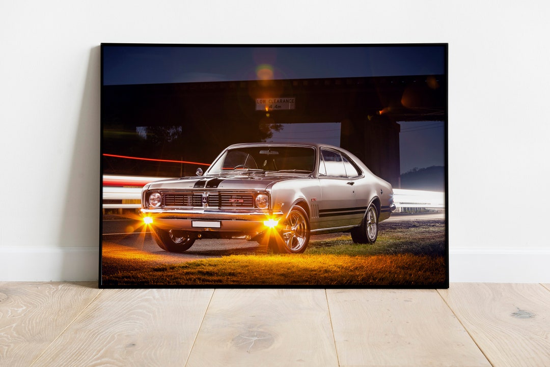 Holden Monaro GTS Poster Print - Australian / Classic Car / Kingswood ...