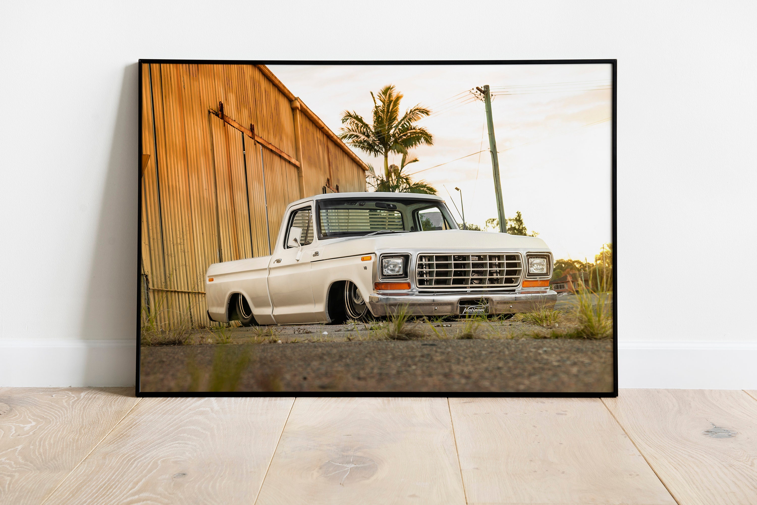 Ford F100 Custom Truck Poster Print - Etsy
