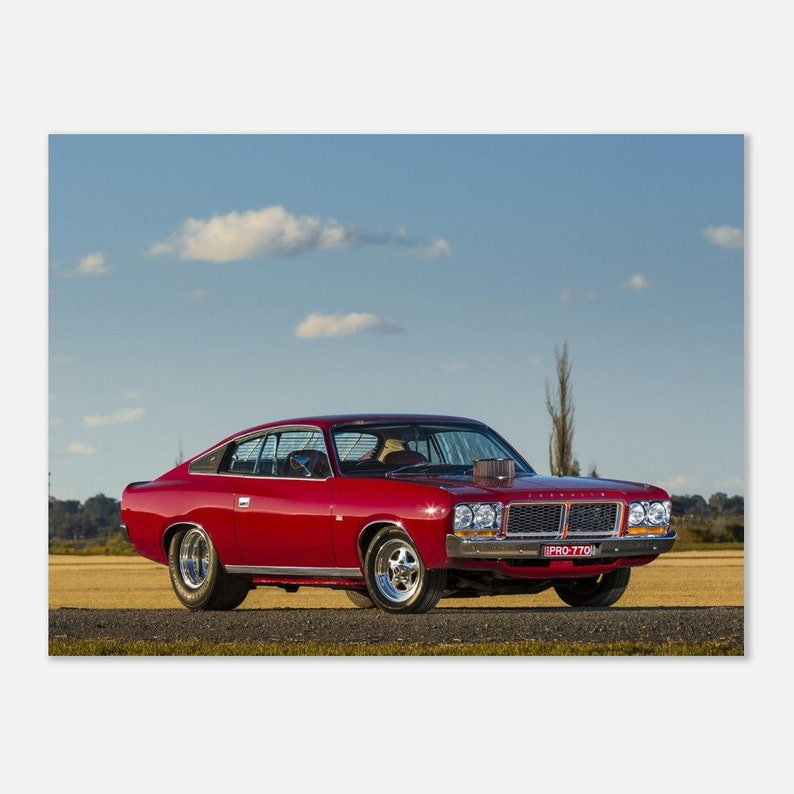 Chrysler Valiant Charger Poster Print - Mopar / Hemi / Muscle Car | 3 ...
