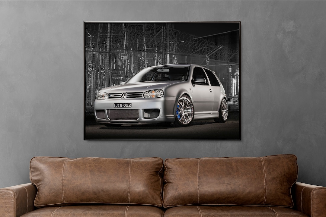 Volkswagen R32 Golf Poster Print - Etsy