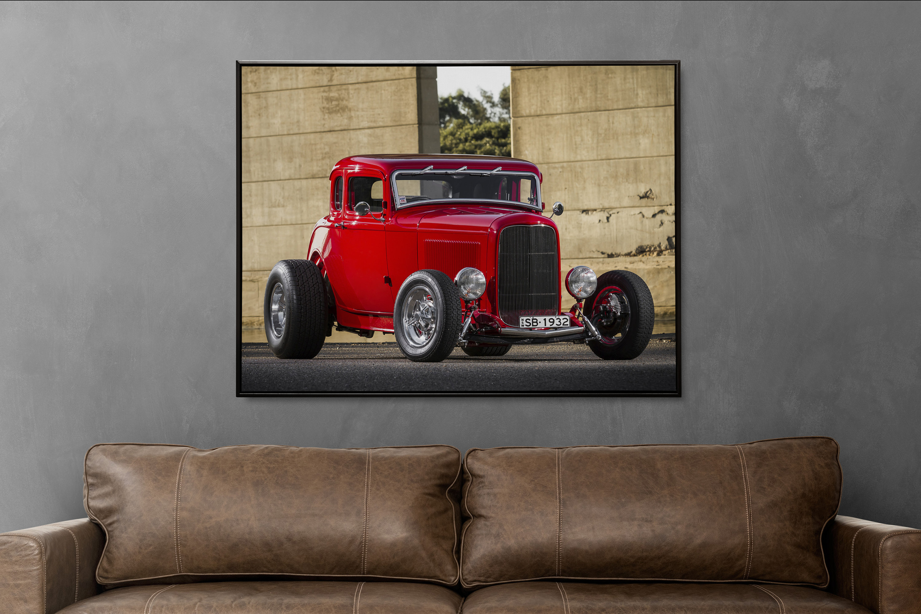 1932 Ford 5-window Coupe Hot Rod Poster Print - Hotrod | 3 Sizes ...