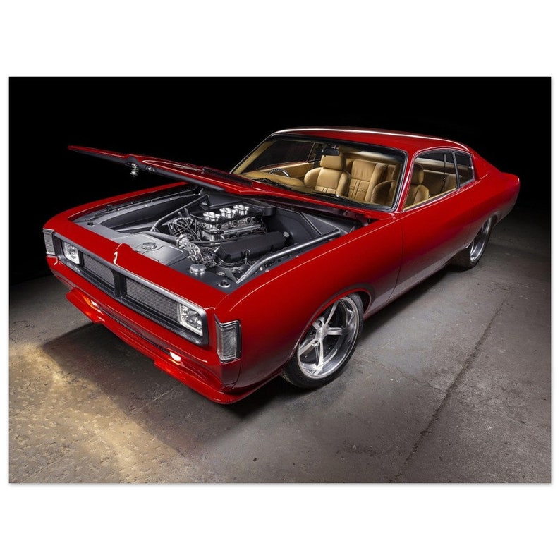 Valiant Chrysler Charger Poster Print - Mopar / Hemi / Australian | 3 ...
